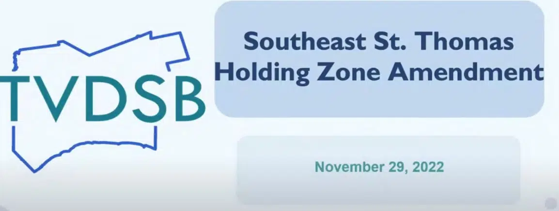 TVDSB moves forward with St. Thomas Attendance Area Review | 94.1 St.ThomasToday.ca