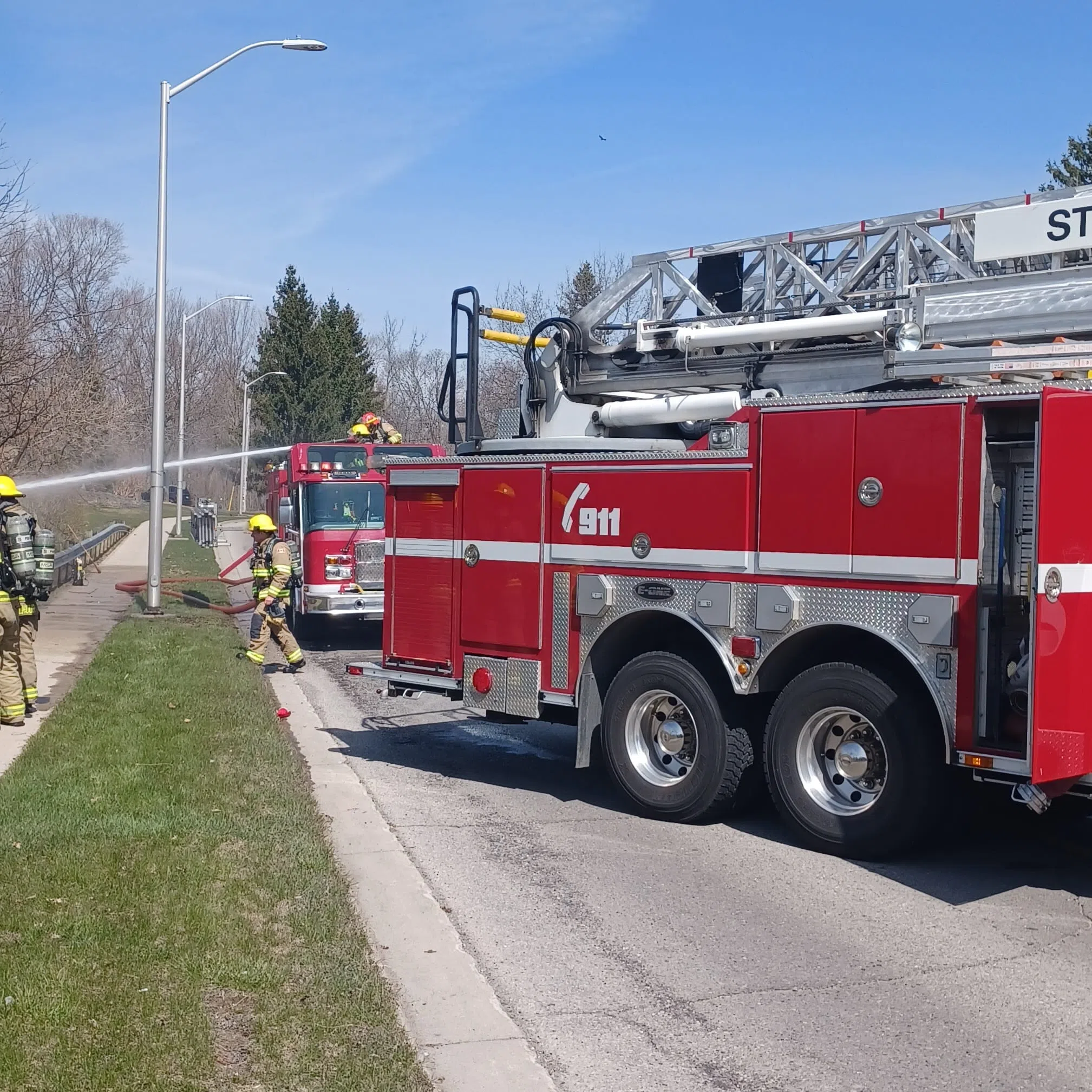 St. Thomas police investigating ravine fire | 94.1 St.ThomasToday.ca