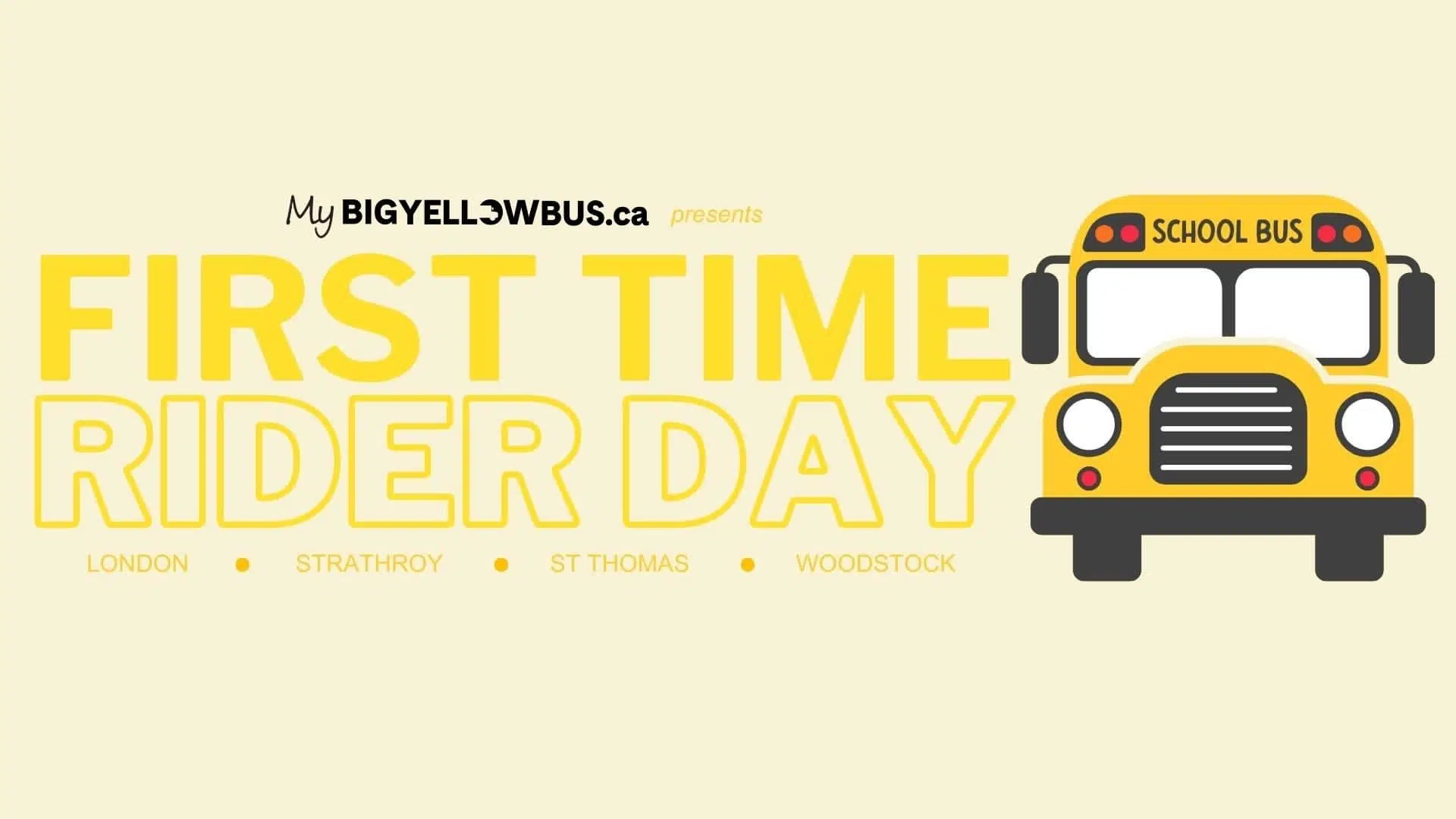 Learn how to ride the school bus safely on First Time Rider Day | 94.1 ...