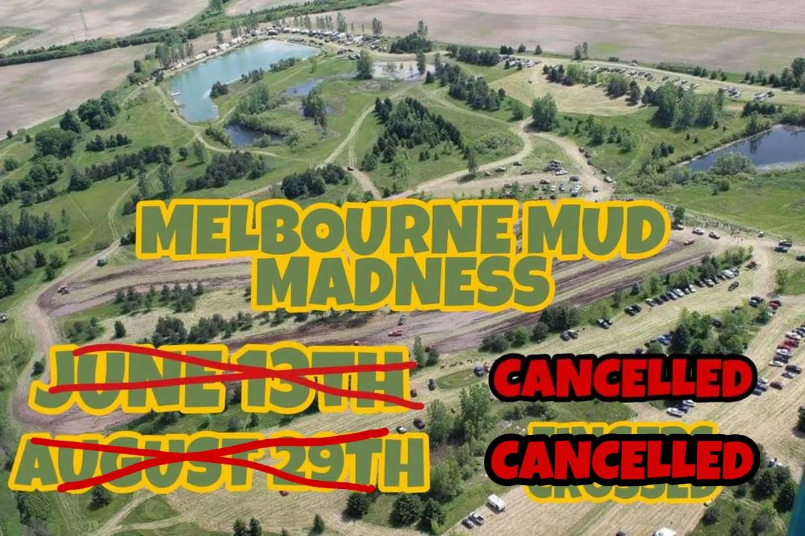 Melbourne Mud Madness Cancelled for Saturday | 105.7 Strathroy Today