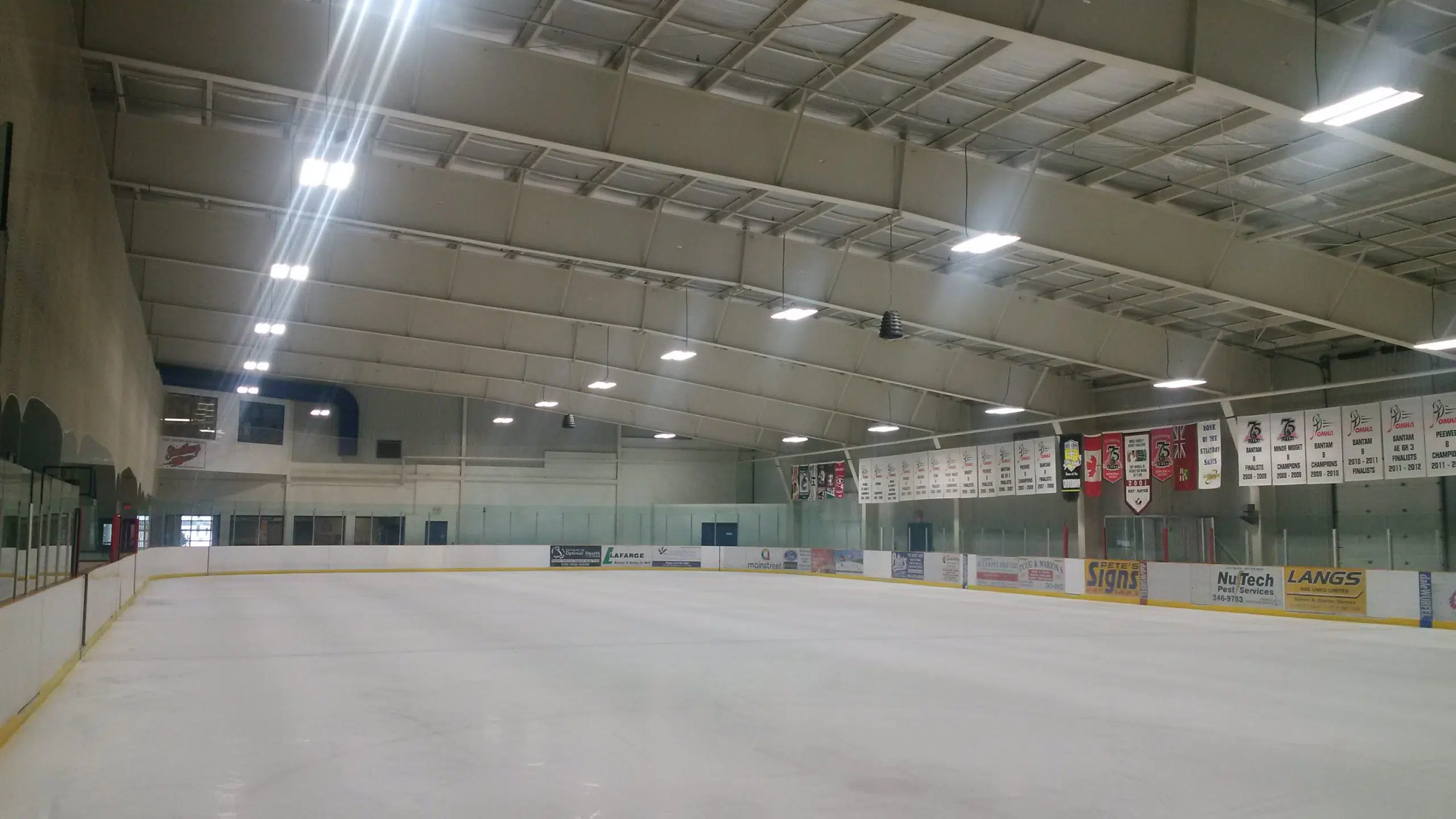 Ice Arena Banner Policy To Take Effect | 105.7 Strathroy Today