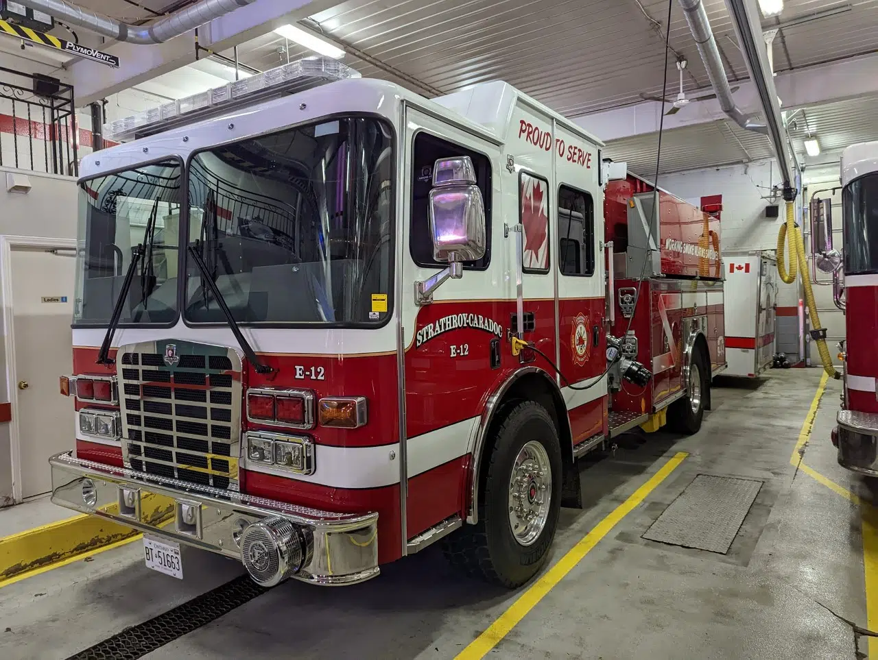 Strathroy-Caradoc Fire Department Welcomes Engine #12 | 105.7 Strathroy ...