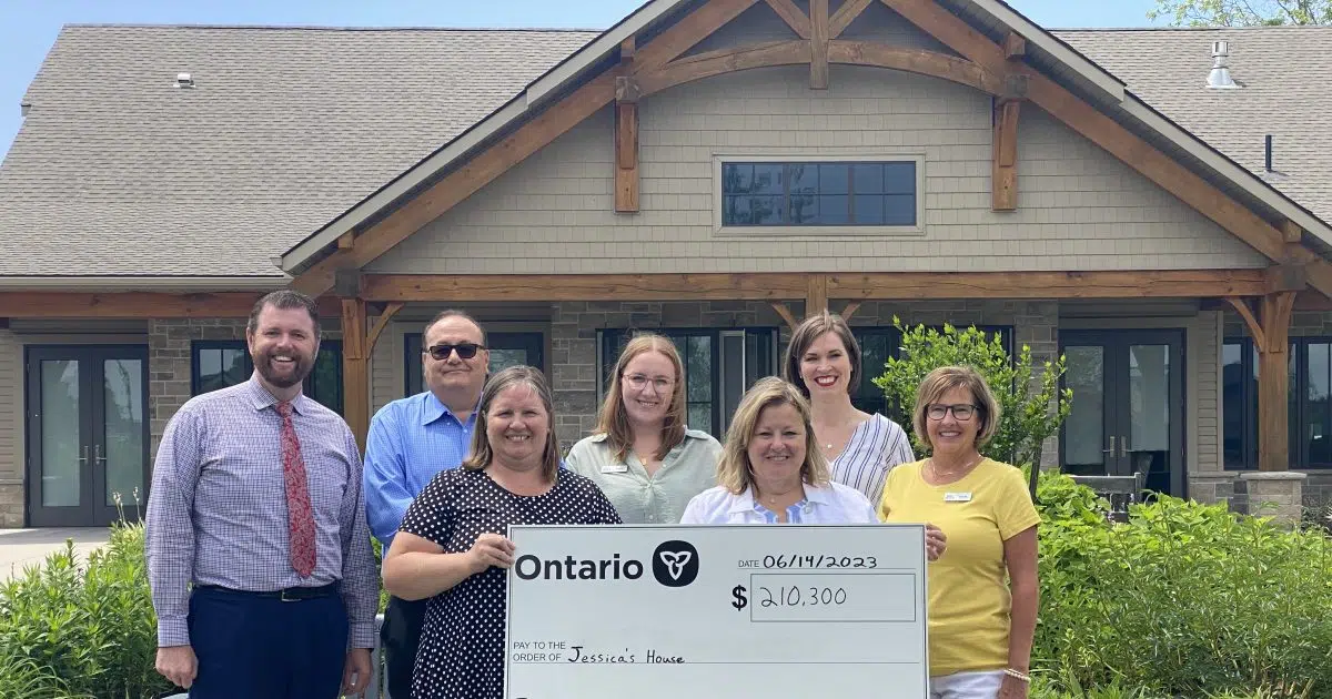 An Early Birthday Present, MPP Lisa Thompson Presents Top Up Funding to ...