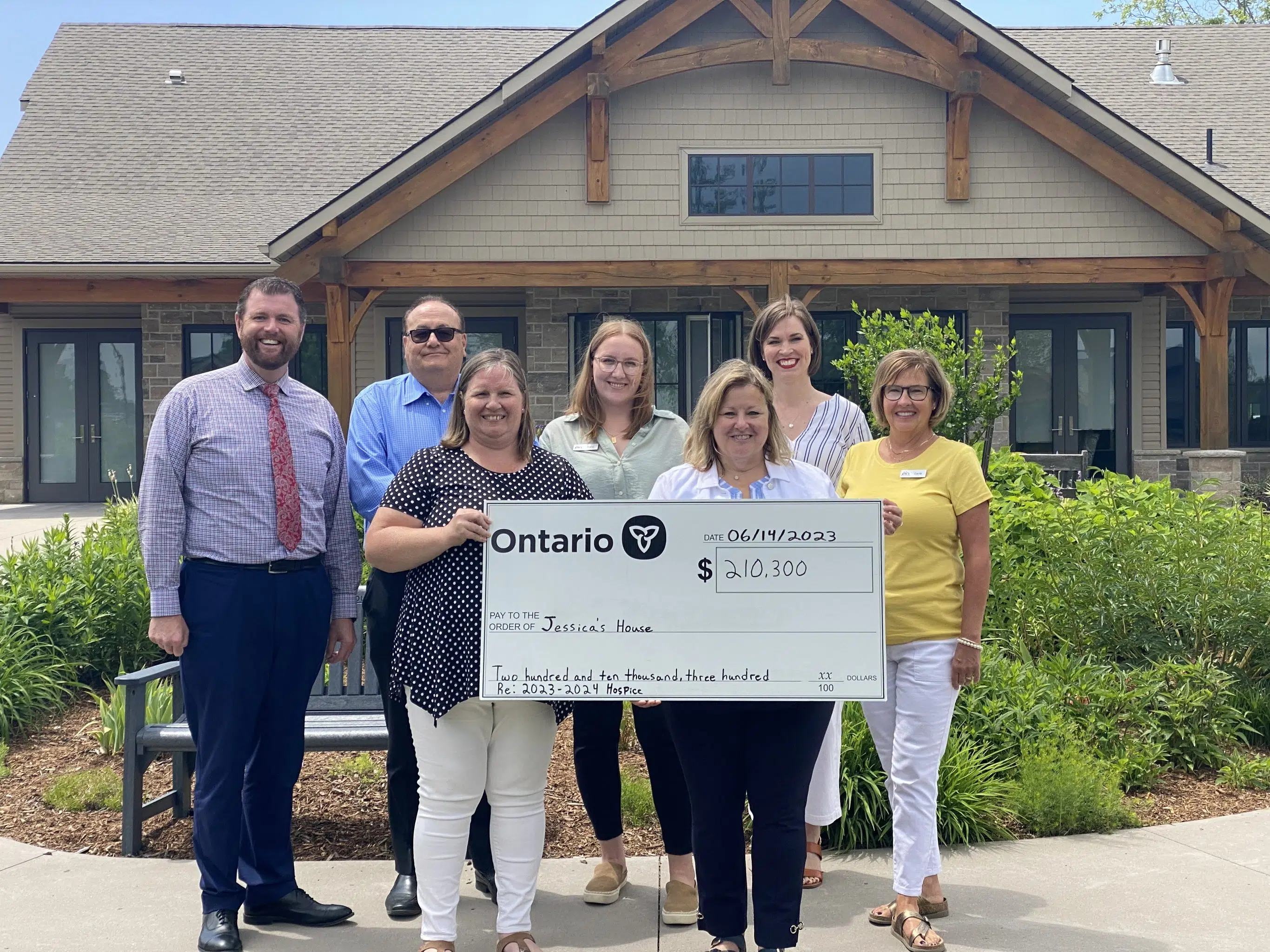 An Early Birthday Present, MPP Lisa Thompson Presents Top Up Funding to ...