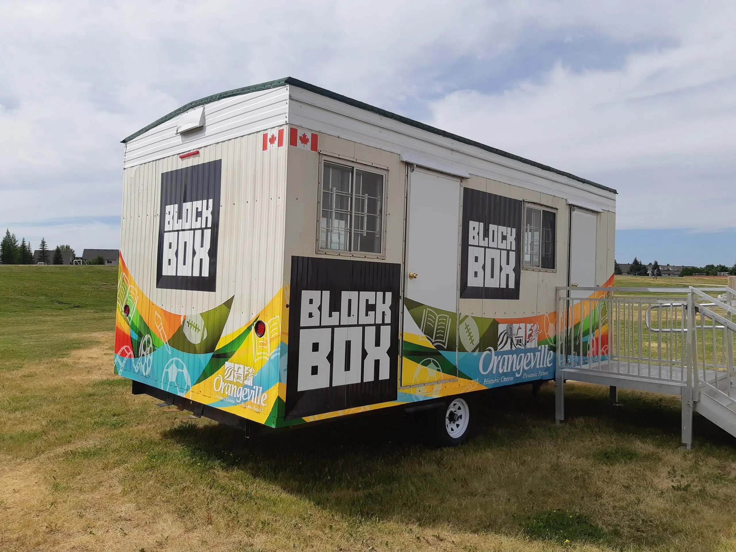 Meet Orangeville’s new Neighbourhood Block Box! | FM92 South Simcoe Today