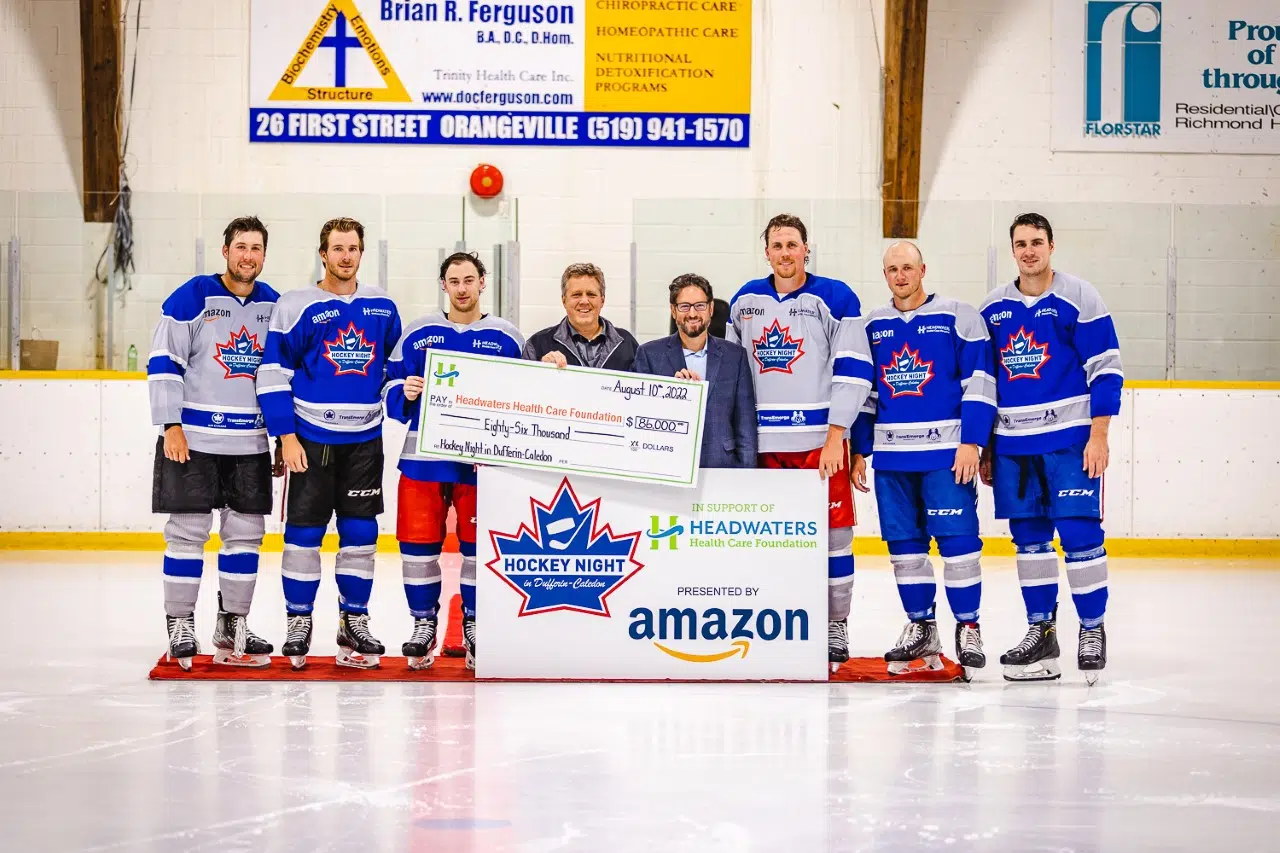 Hockey Night in Dufferin-Caledon was a huge success! | FM92 South ...