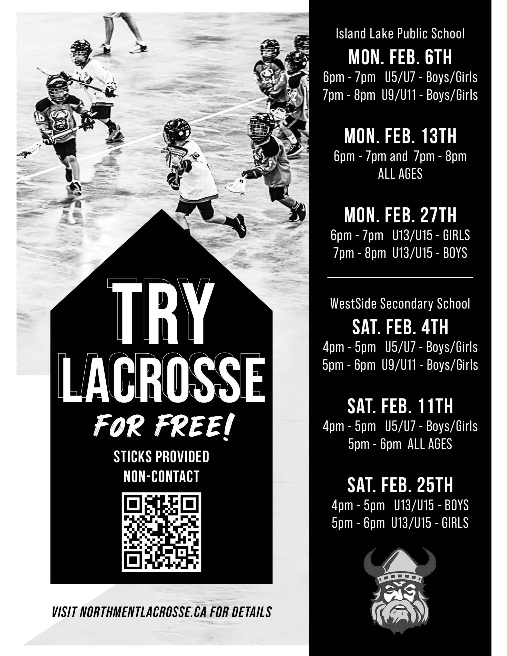Try Lacrosse for Free with the Orangeville Northmen! | FM92 South ...