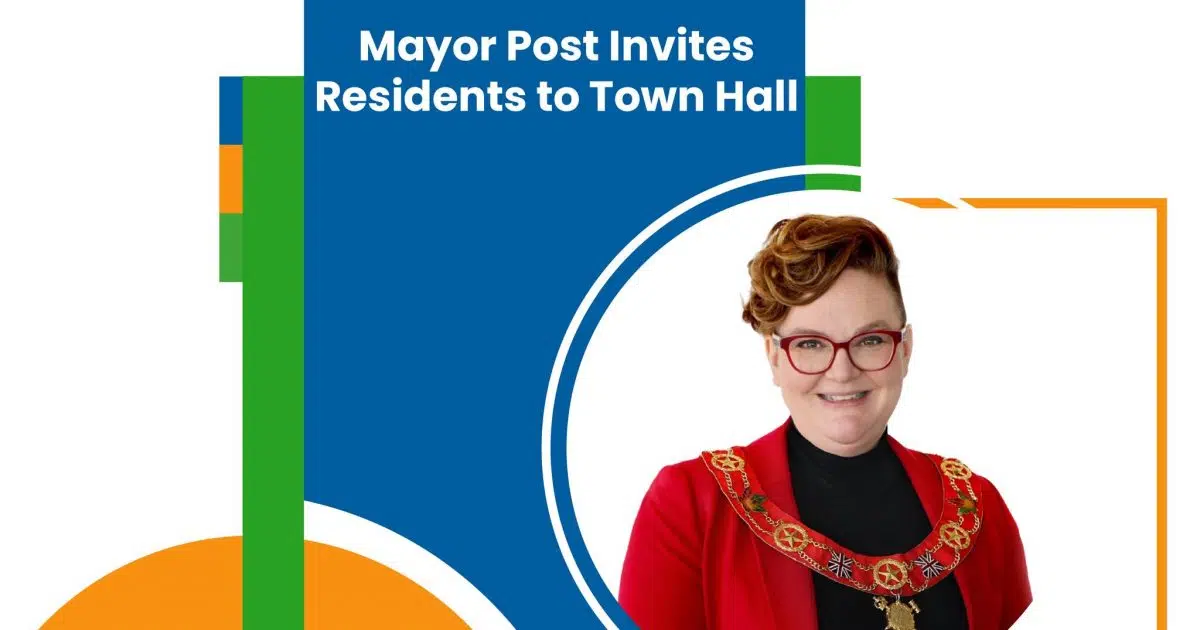 Mayor Lisa Post invites residents to first Town Hall! | FM101 ...