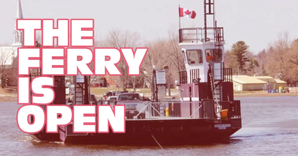 Quyon Ferry open for the season | Oldies 107.7