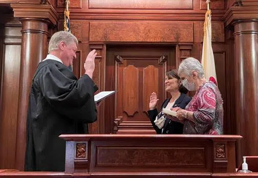 Swearing-in Ceremony Held for Sen. Sally Turner in Senate Chamber | www ...
