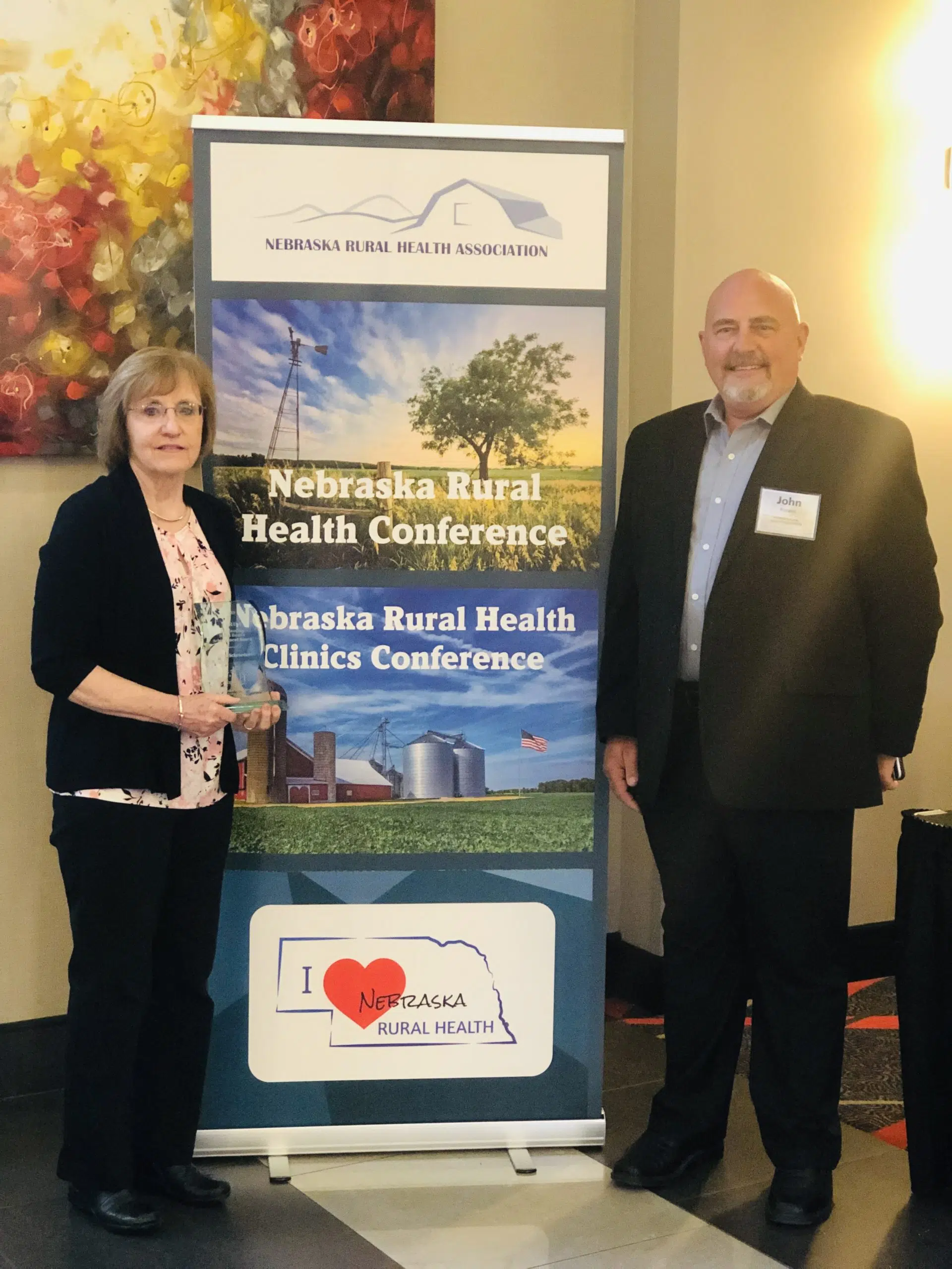 Schroeder, RN, presented with Nebraska’s Outstanding Rural Health ...