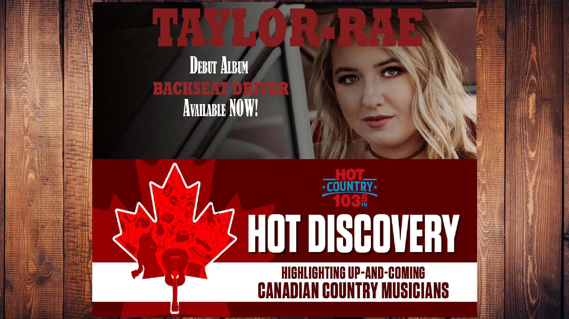 Taylor-Rae On This Week’s Hot Discovery | Hot Country 103.5