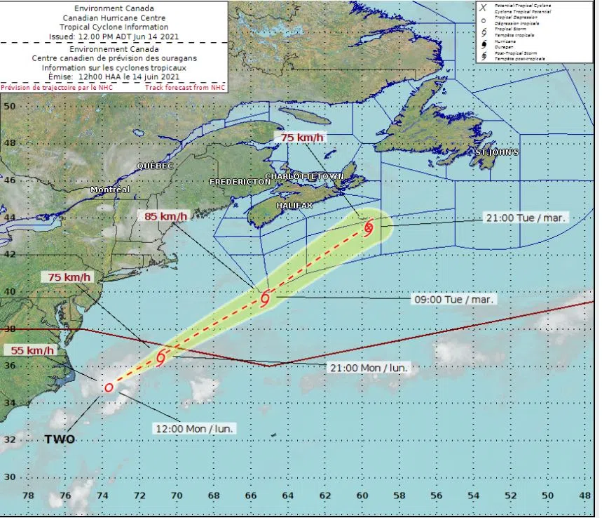 Environment Canada issues Tropical Cyclone statement | Hot Country 103.5