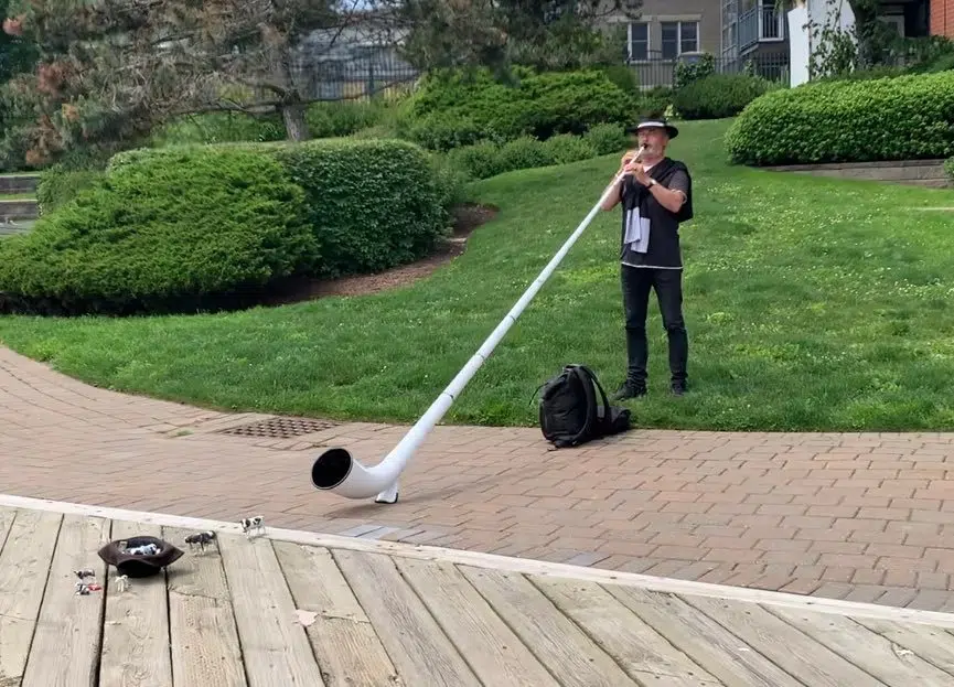 Funky Instruments On The Halifax Waterfront (VIDEO) | Hot Country 103.5