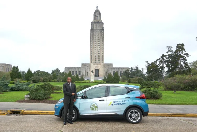 LDEQ adds first electric car | louisianaradionetwork.com