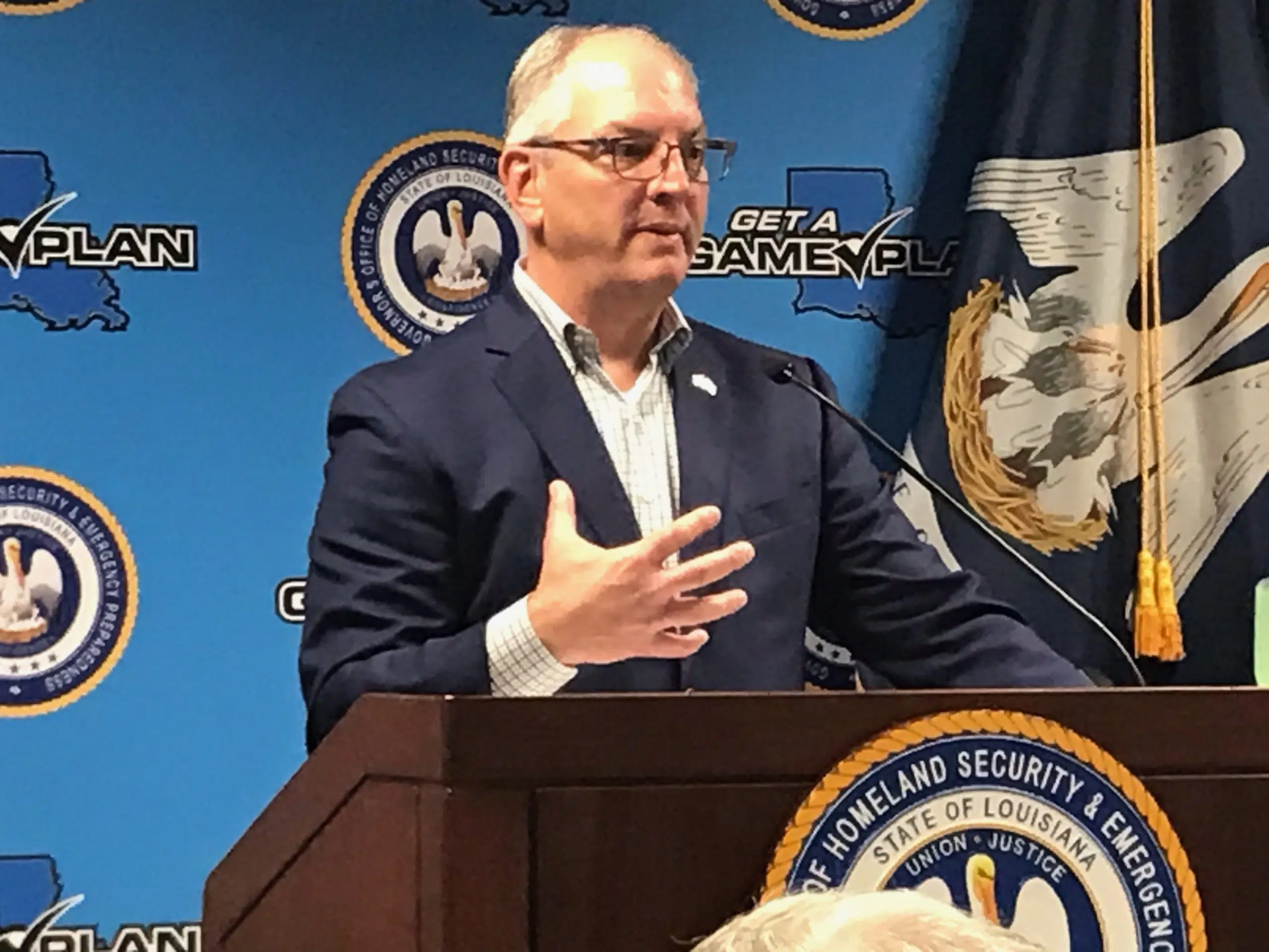 Edwards: curve may be flattening | louisianaradionetwork.com