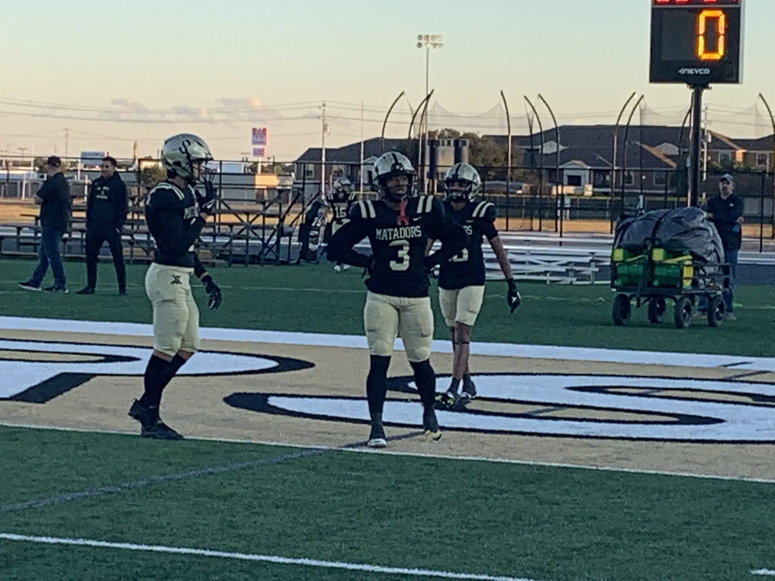High School Football Player Signs
