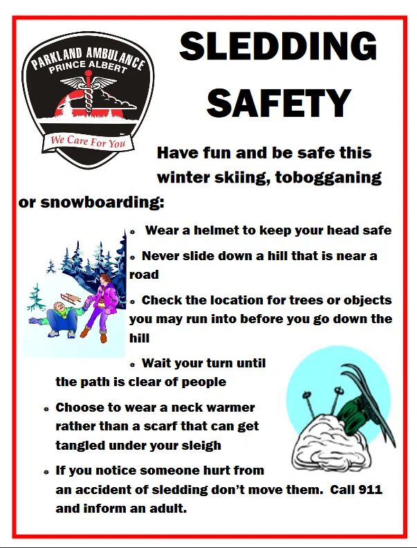 Safe Sledding – PA Parkland Ambulance | northeastNOW