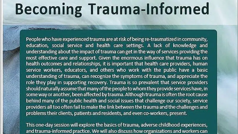 Trauma Informed Training | northeastNOW