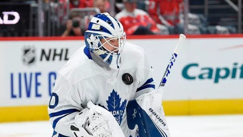 Maple Leafs coach Keefe says backup goalie will start opener of back-to ...