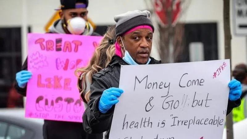 Work safety strike, virus lockdown protest set for May Day | northeastNOW