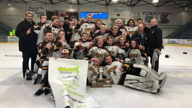 Midget AA Barons crowned champions of Centre Four | battlefordsNOW