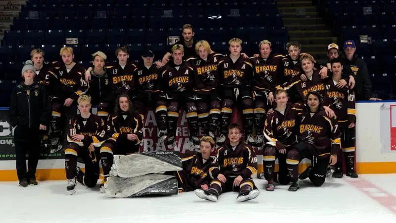 Midget AA Barons come up short in provincial final | battlefordsNOW