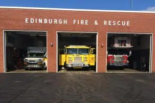 Edinburgh Fire and Rescue douses residential fire | KORN Country 100.3 ...