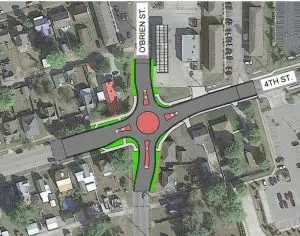 Seymour contructs new roundabout | KORN Country 100.3 | WYGB-FM ...