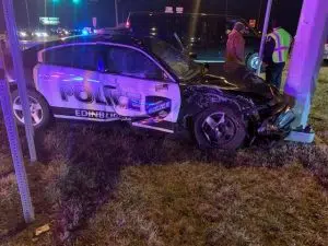 Edinburgh police officer involved in Friday night crash | KORN Country ...