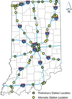 Indiana Electric Vehicle Infrastructure Plan approved | KORN Country ...
