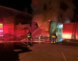 Columbus Fire Department fights downtown blaze | Local News Digital