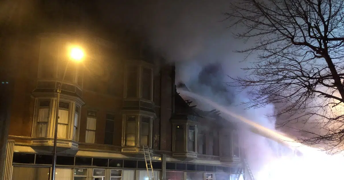 Investigation into 5th St. fire cause remains ongoing | MOJO 102.9