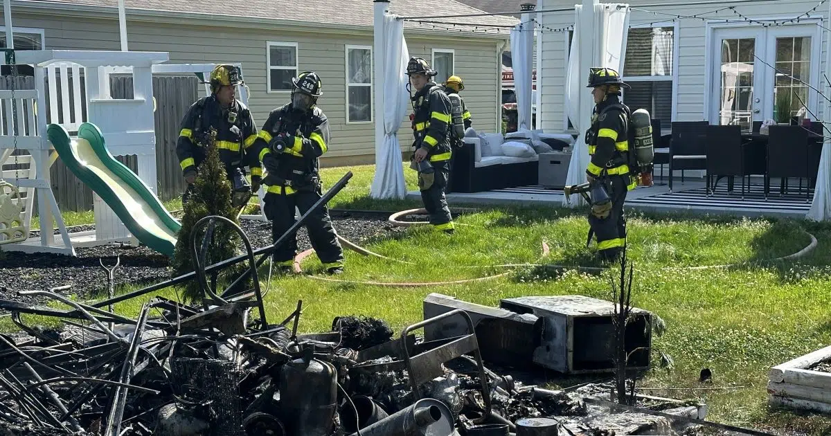 Storage building fire cause is undetermined | KORN Country 100.3 | WYGB ...