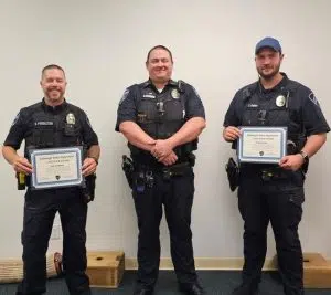 Edinburgh police officers awarded life saving award | Local News Digital