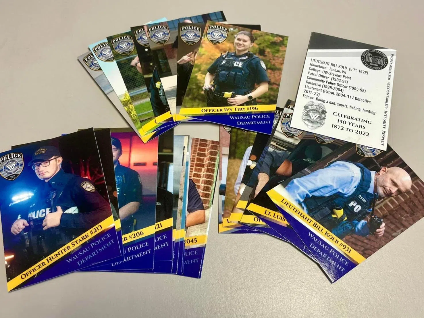 Wausau Police Trading Cards Now Available | WDEZ 101.9 FM Great Country