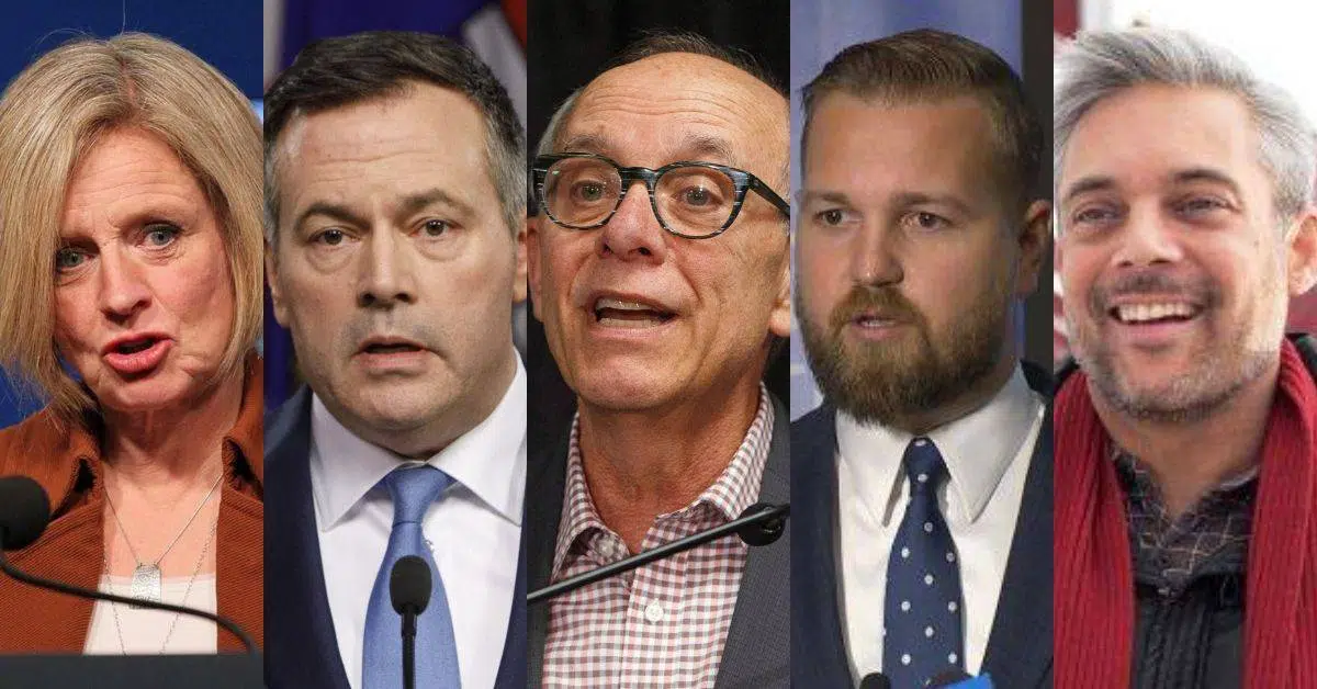 Leaders of Alberta’s main political parties hit the campaign trail ...