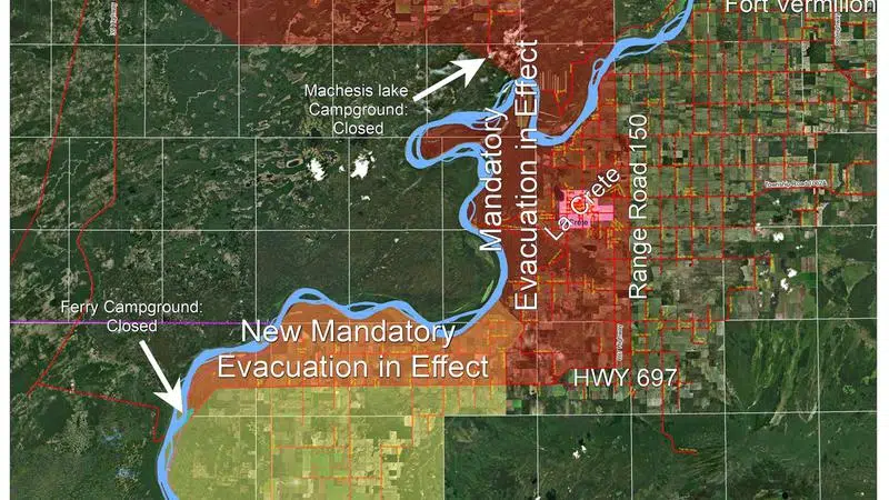 More evacuations orders issued in Mackenzie County | EverythingGP