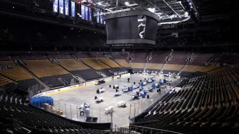 Scotiabank Arena turns into giant kitchen as MLSE looks to make 10,000 meals daily | EverythingGP