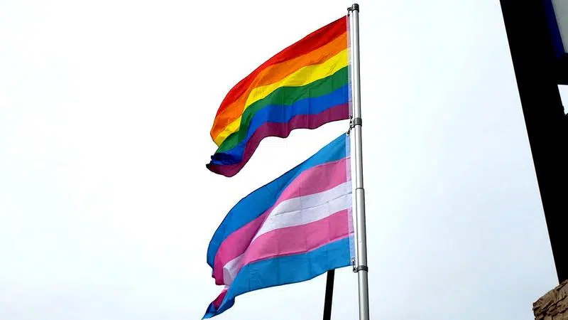 Transgender flag raised to mark day against homophobia, transphobia and ...