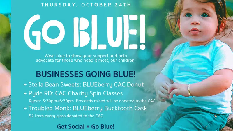 On October 24–Go BLUE in recognition of Child Abuse Prevention Month ...