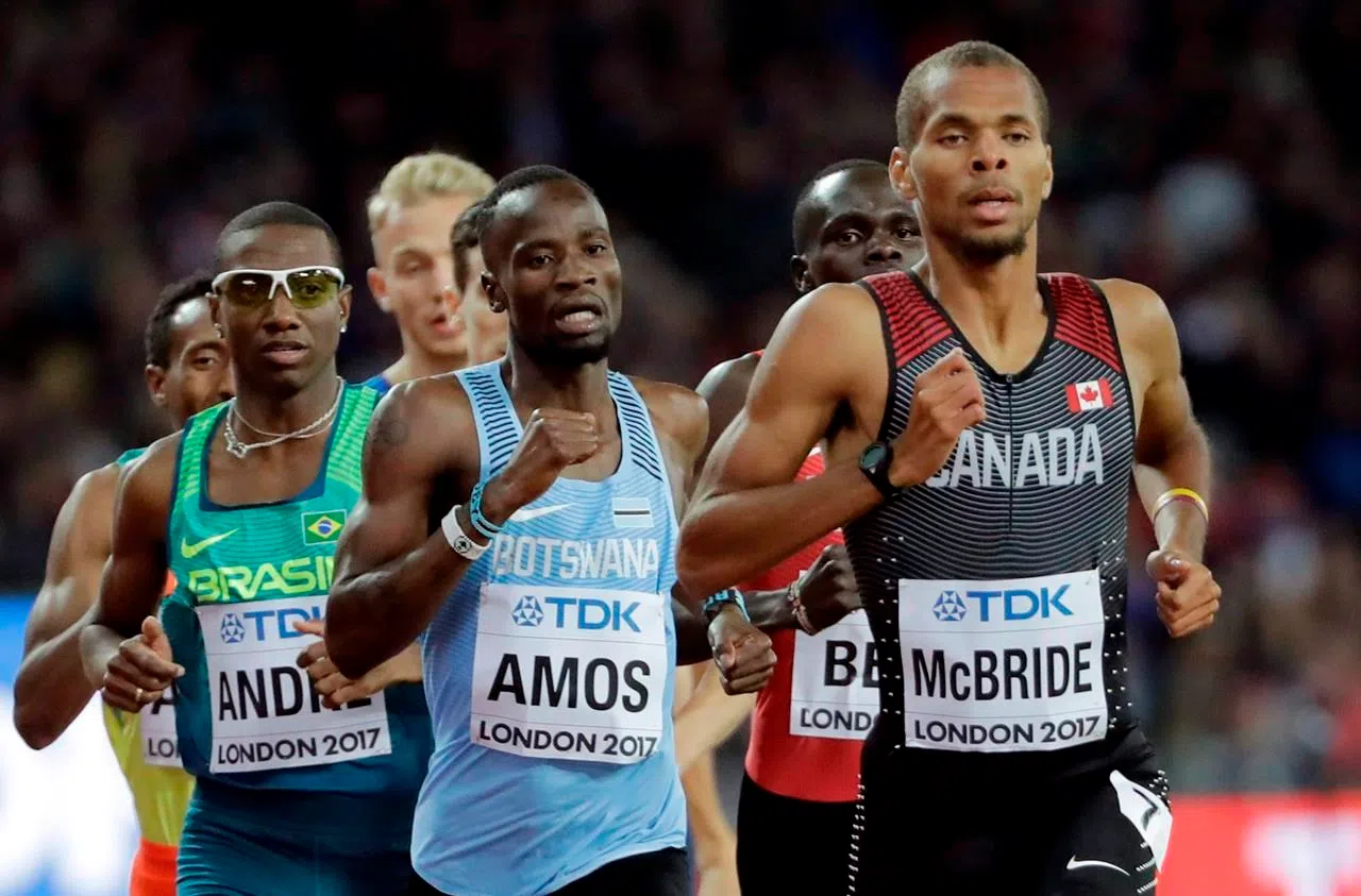 Brandon McBride sets Canadian record in 800 metres, winning silver in ...