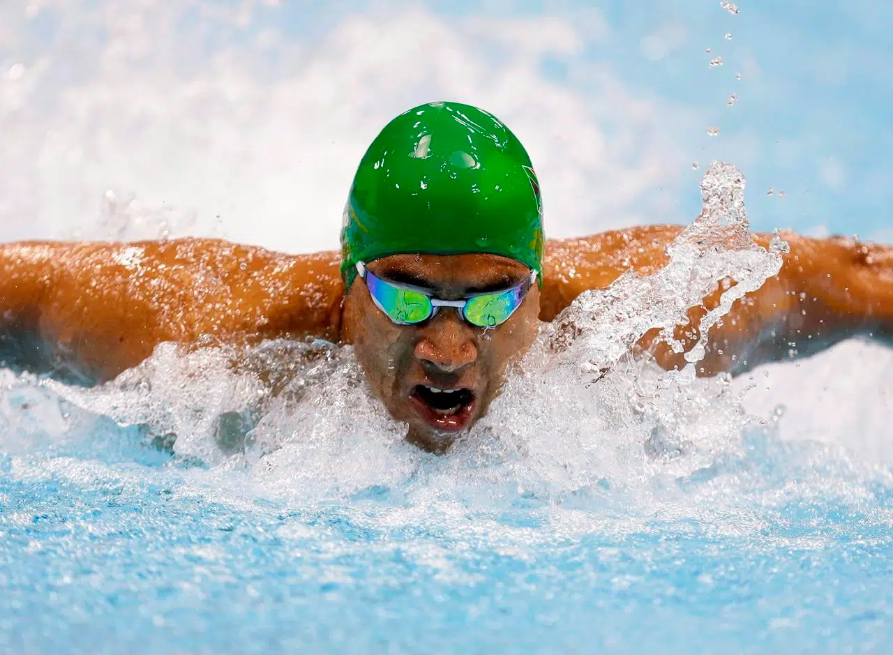 Paralympic swimmer Achmat Hassiem is a fierce ally of shark who took ...