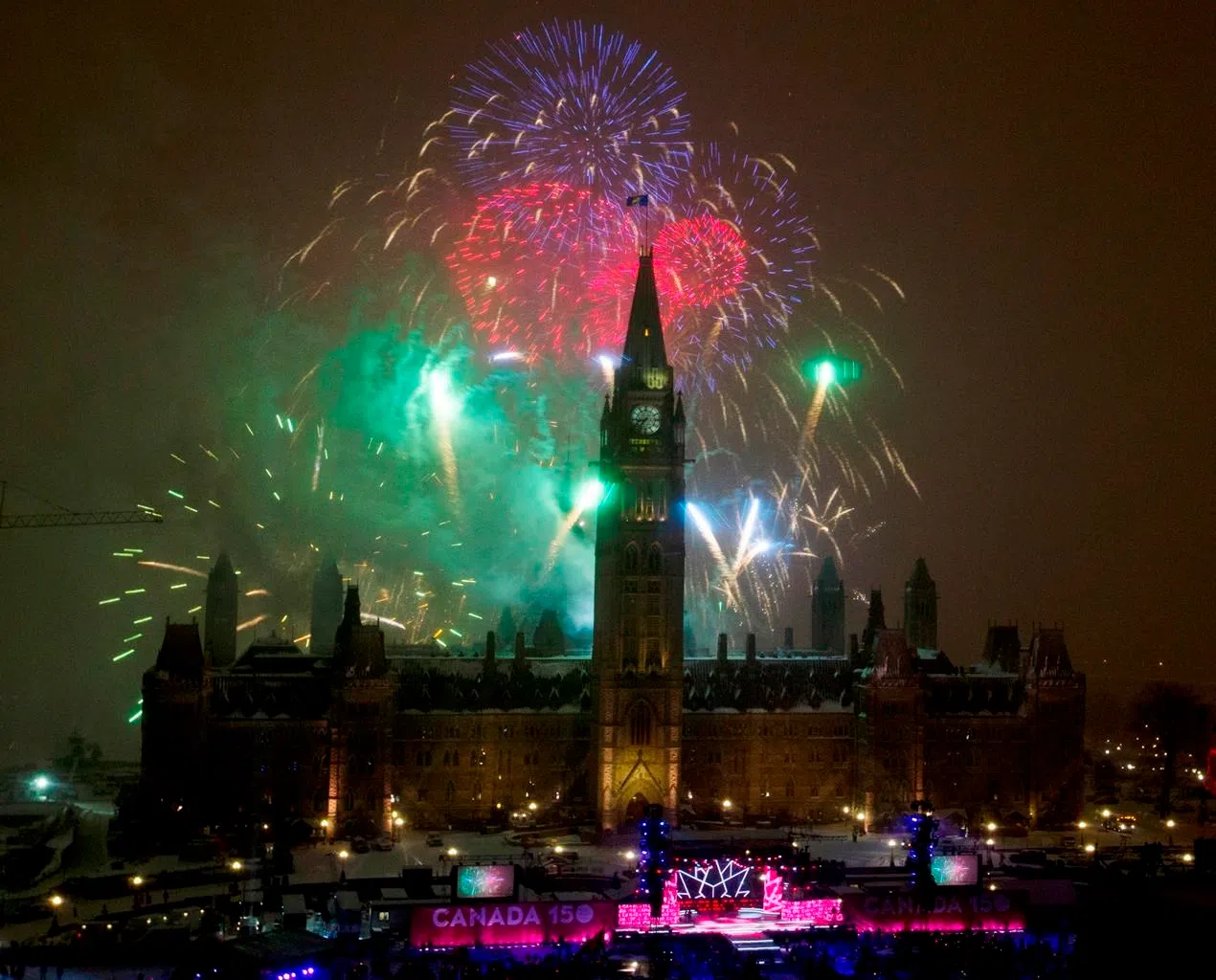 Fireworks, performances across the country to mark start of Canada’s ...