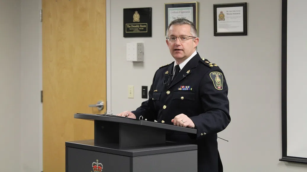 Taber Police Chief credits cooperation in quickly solving bomb threat ...