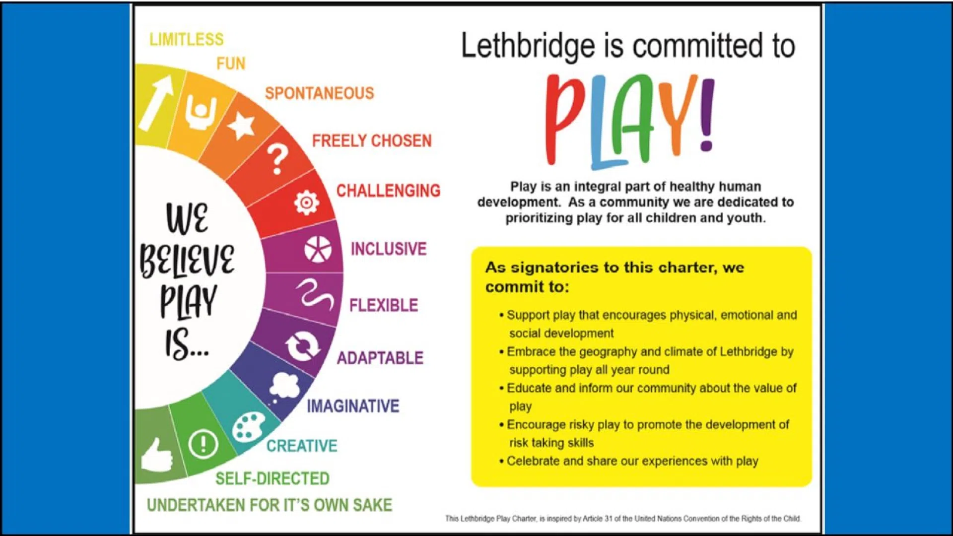 Lethbridge city council adopts ‘Play Charter’ | Lethbridge News Now