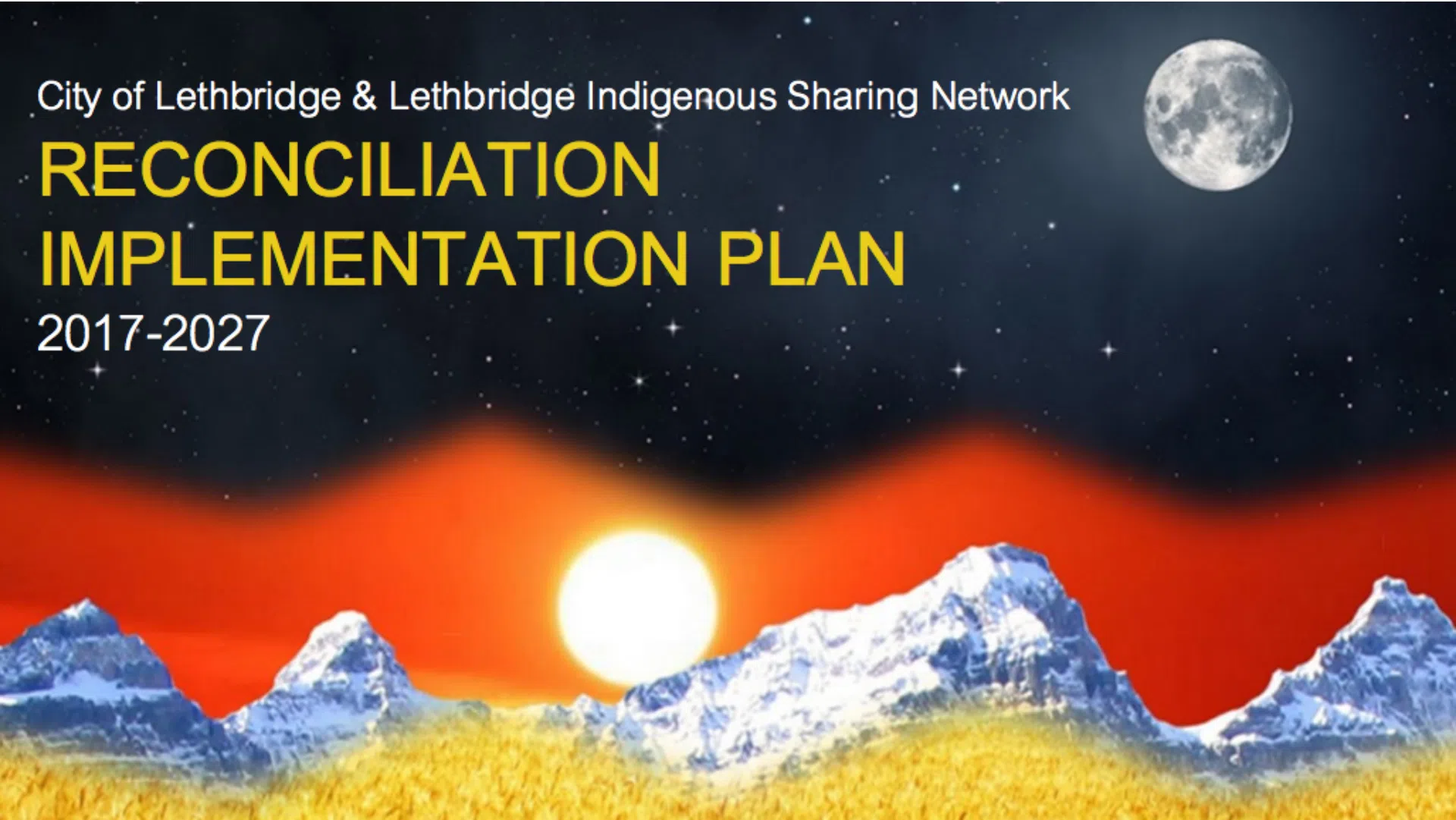 10 year community plan to lead Indigenous reconciliation | Lethbridge ...