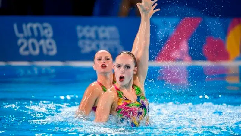 Canada earns Olympic berth in artistic swimming with duet gold in Lima ...