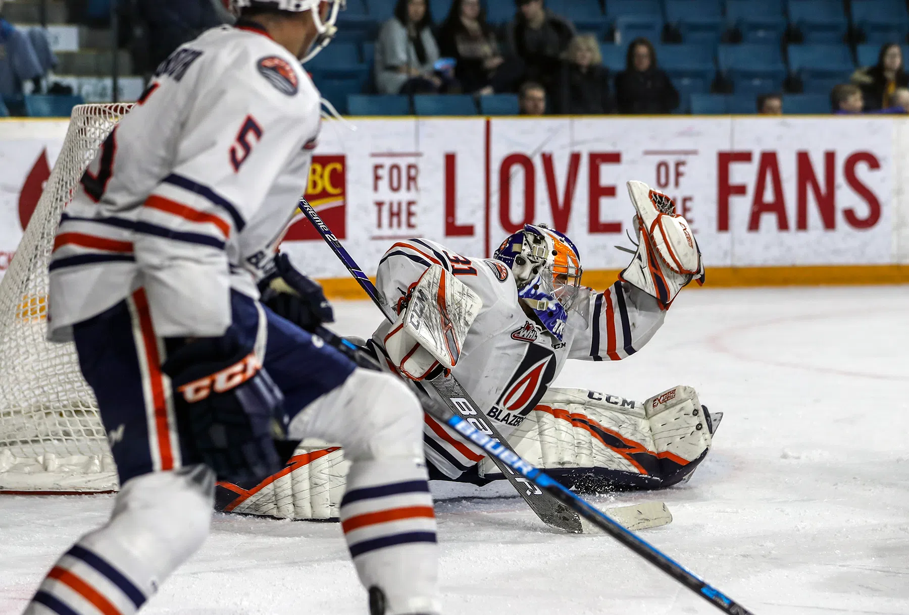 Ferguson shines as the Blazers blank the Chiefs | CFJC Today Kamloops