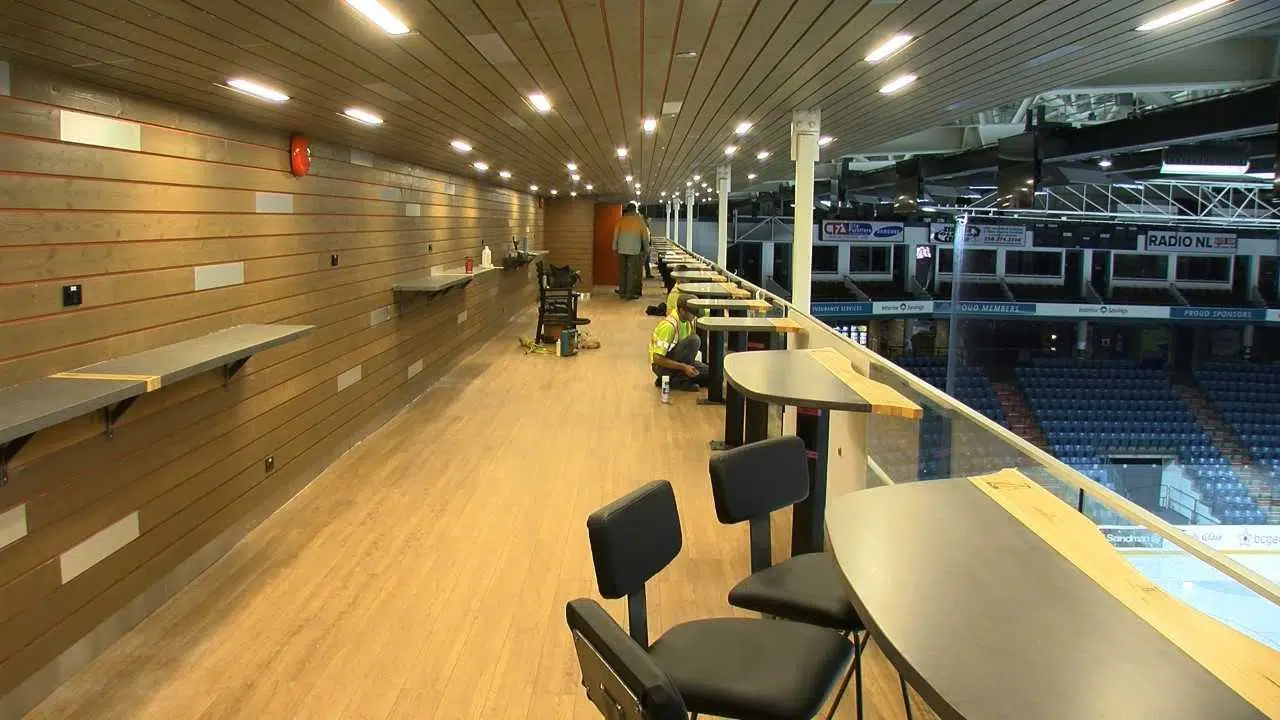 Loge seating installed, sold out at Sandman Centre | CFJC Today Kamloops